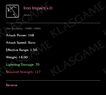 Iron Impact(+1) - Klasgame.com